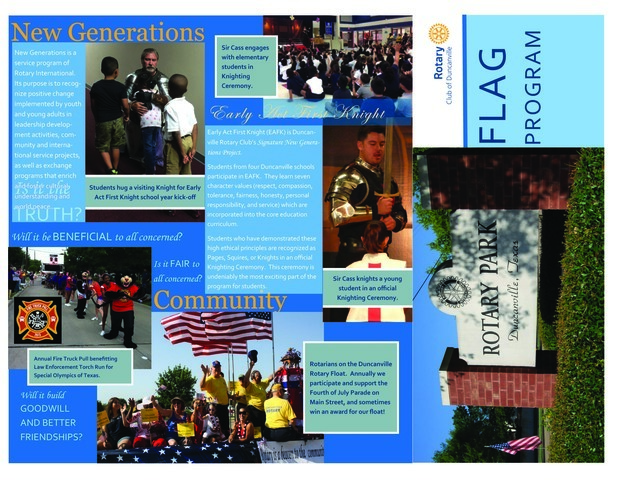 Duncanville Rotary Flag Program - Rotary Club of Duncanville ...